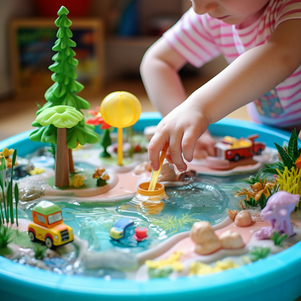 Tuff Tray Ideas for Sensory Play - Burning Skies